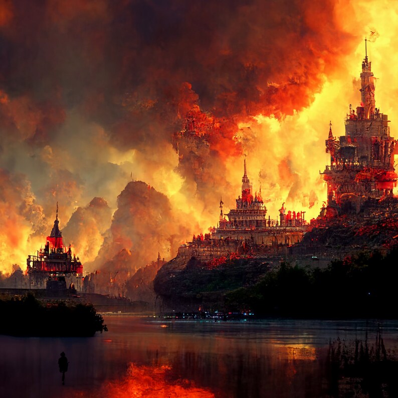 City of Hope Burning - Etsy