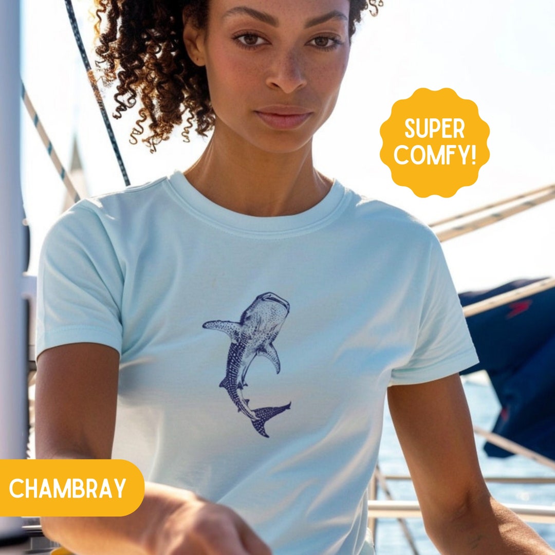 Whale Shark Shirt Marine Life Comfort Colors Tee, Environmentalist ...