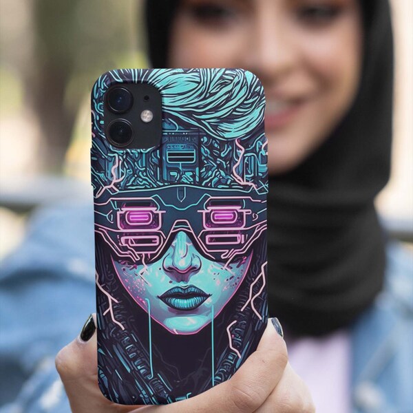 Cyberpunk iPhone Case 14 Pro - Etsy