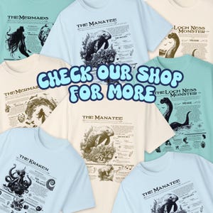 The Nudibranch Sea Slug Anatomy Shirt, Marine Animals Vintage Tshirt ...