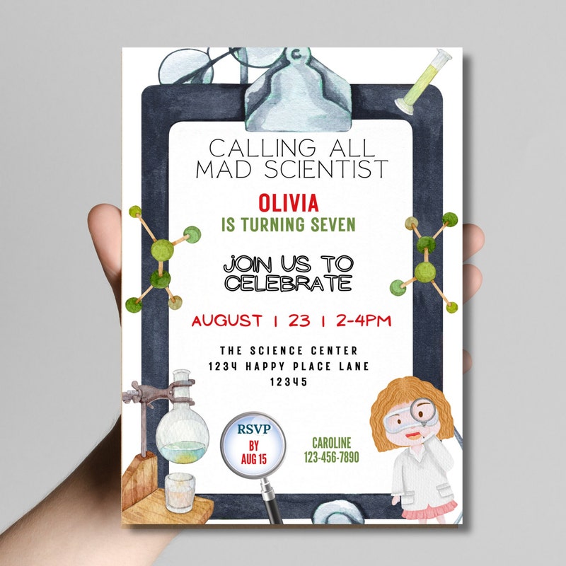 Mad Scientist Party - Etsy