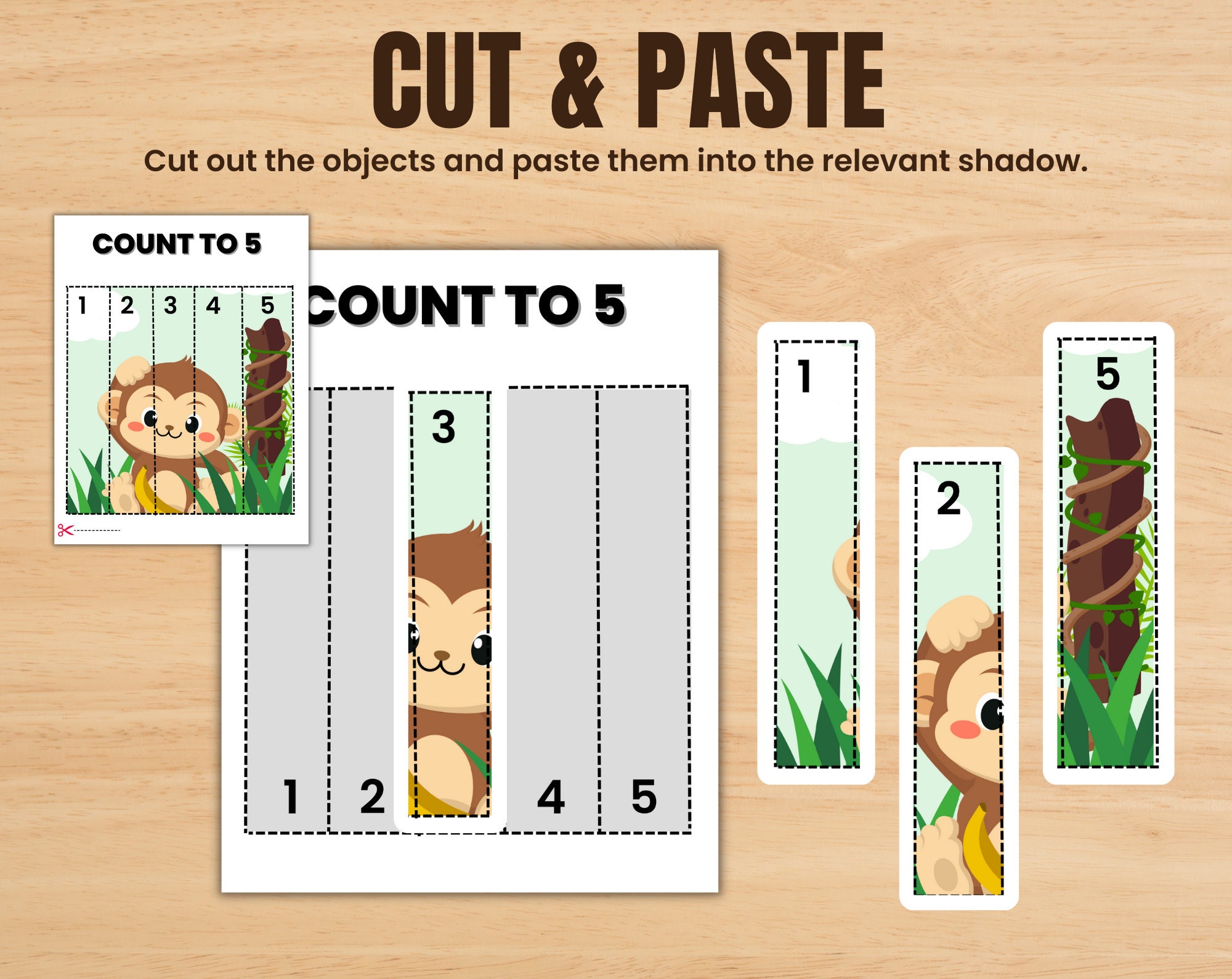 Printable DIY Toddler Binder Book, Learning Book, Busy Book ...