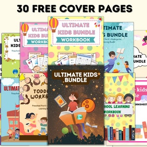 Preschool Pre-k Kindergarten Learning Bundle 2000 Page Activity ...