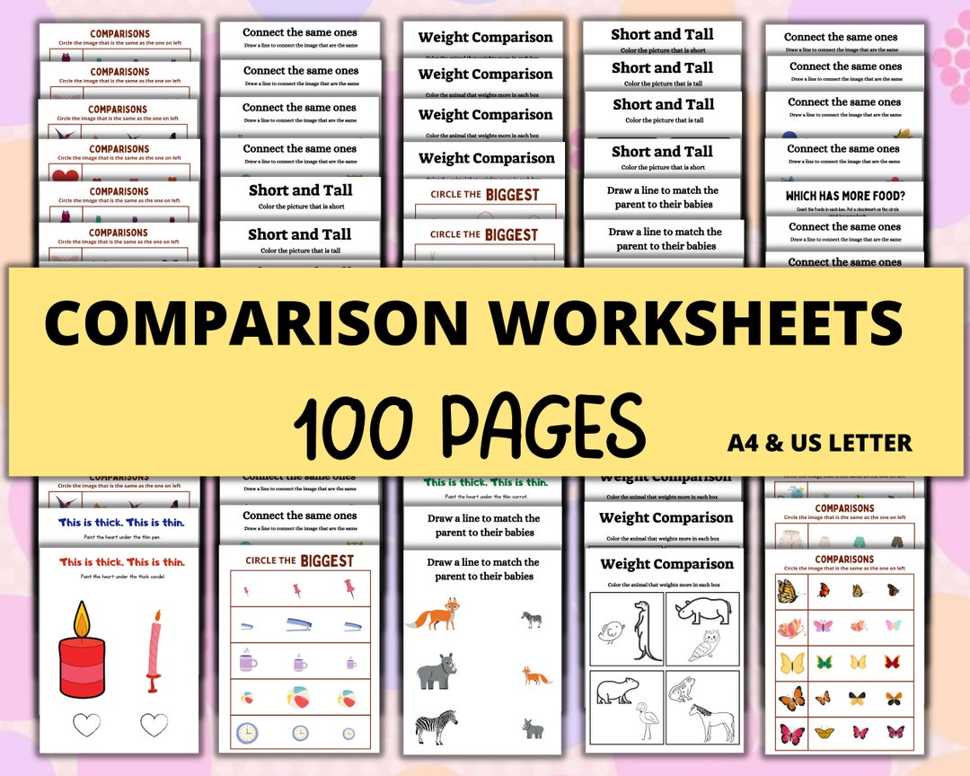 Preschool Worksheets Printable Toddler Worksheets Etsy preschool-worksheets-printable-toddler-worksheets-etsy