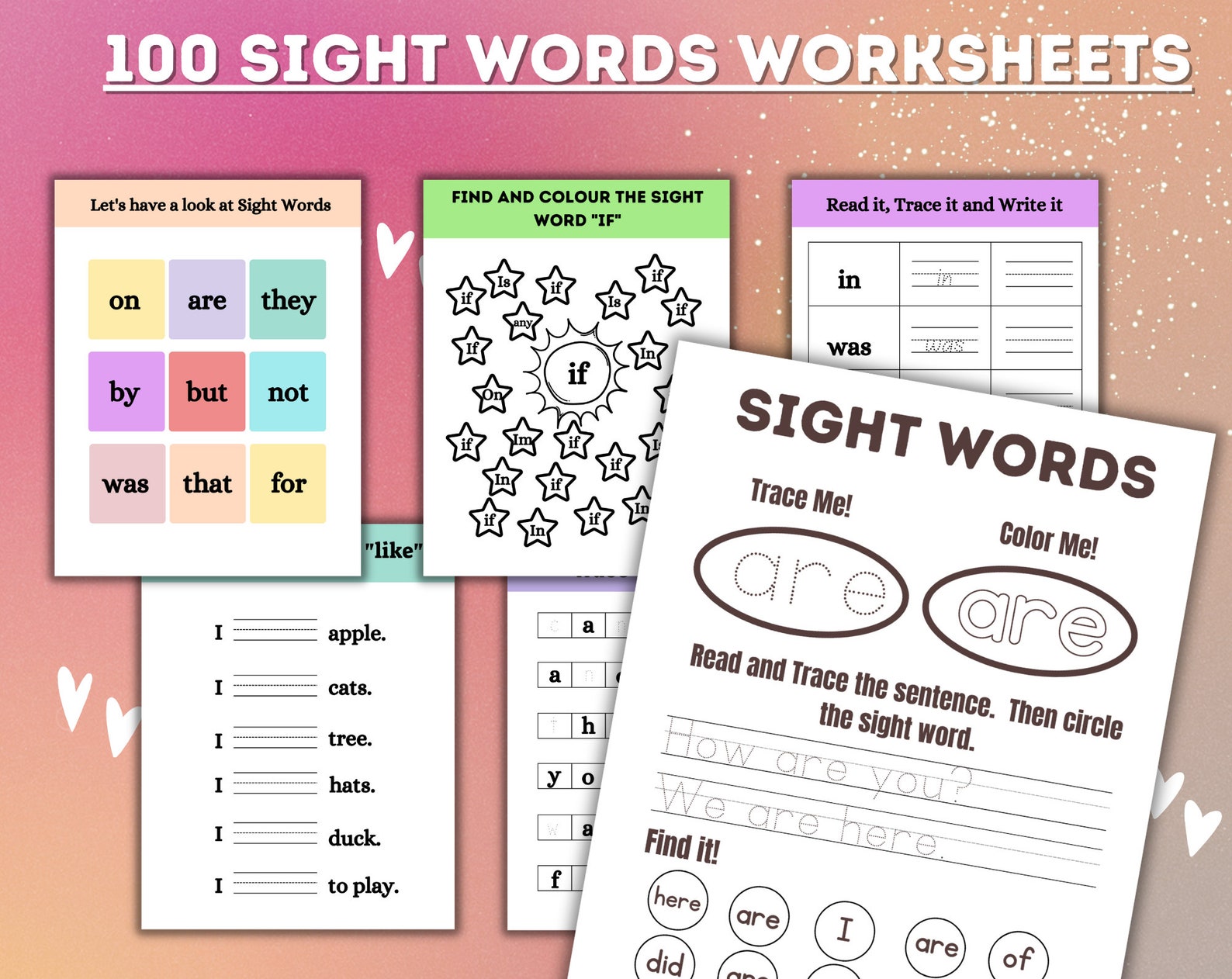 Preschool Pre-k Kindergarten Learning Bundle 2000 Page - Etsy