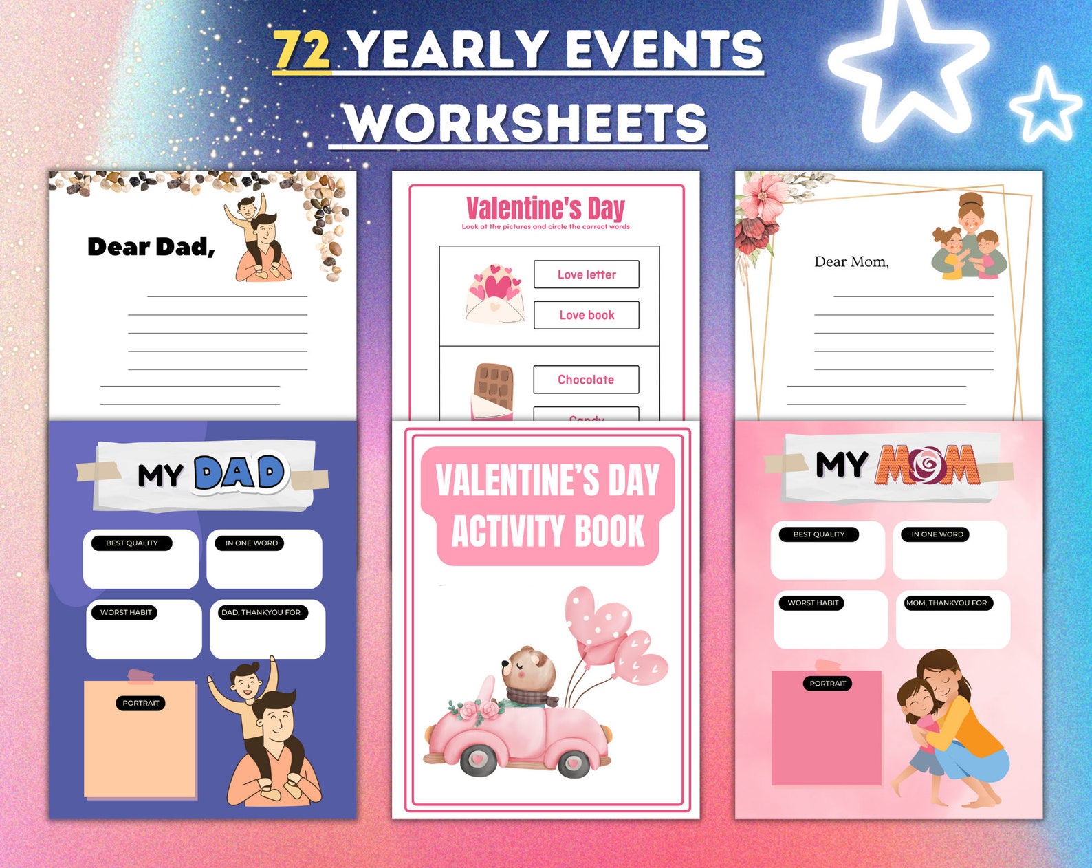 Preschool Pre-k Kindergarten Learning Bundle 2000 Page - Etsy