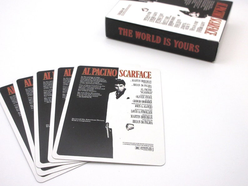 Scarface Inspired Playing Cards - Etsy
