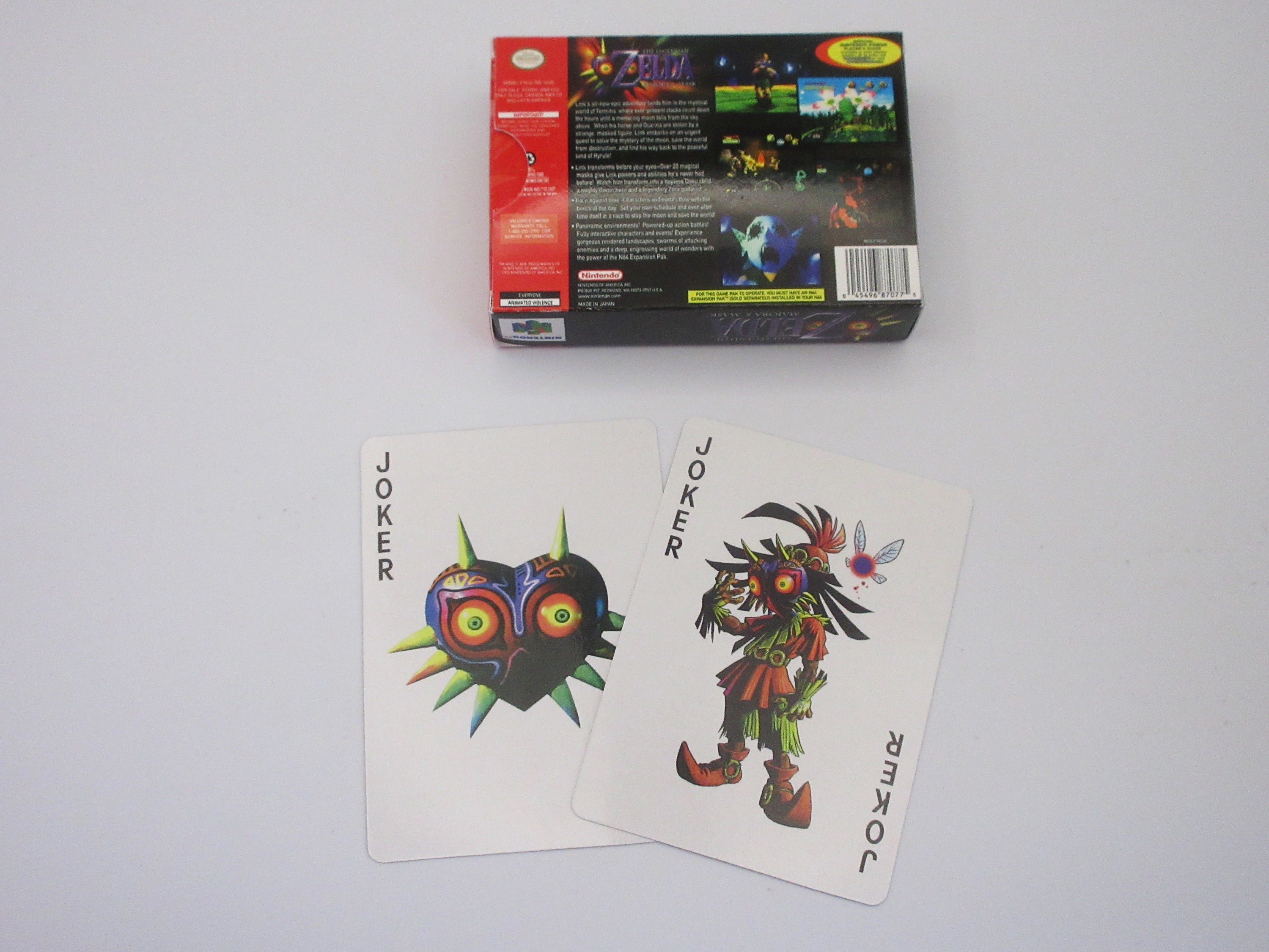 Zelda Majora's Mask Inspired Playing Cards - Etsy