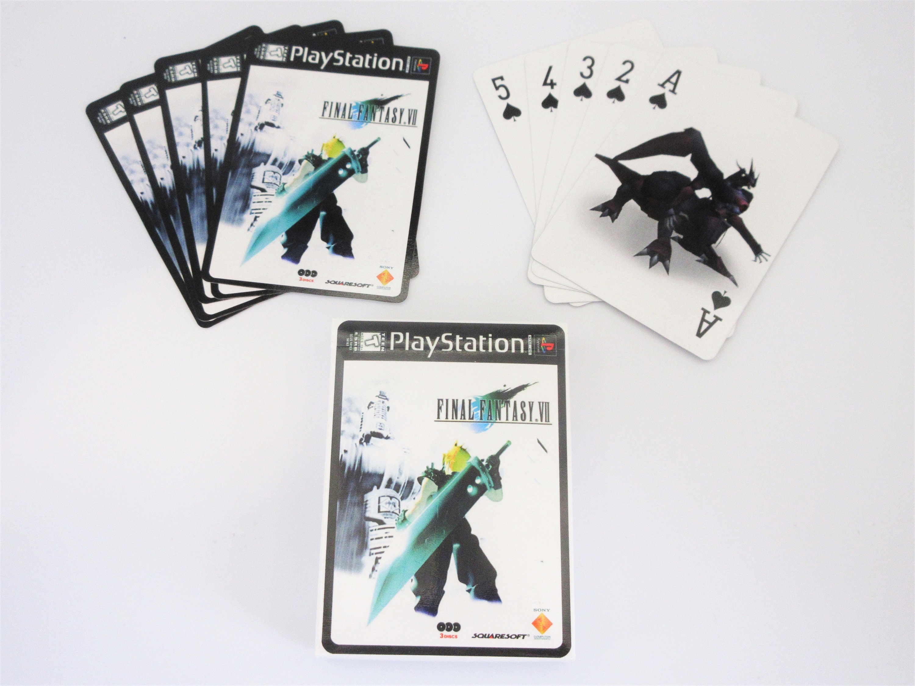 Final Fantasy VII Inspired Playing Cards - Etsy