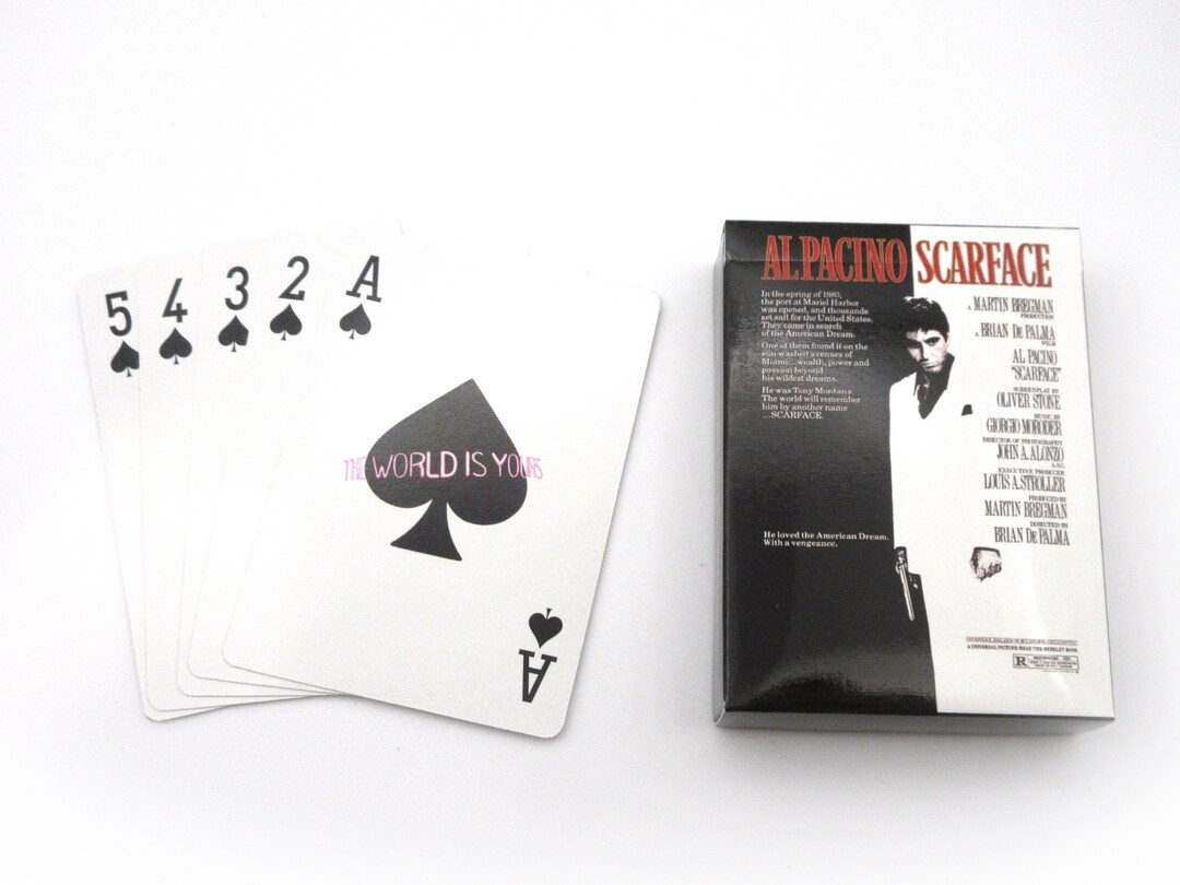 Scarface Inspired Playing Cards - Etsy