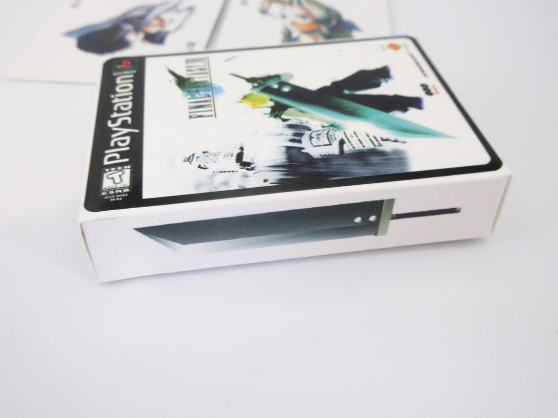 Final Fantasy VII Inspired Playing Cards - Etsy