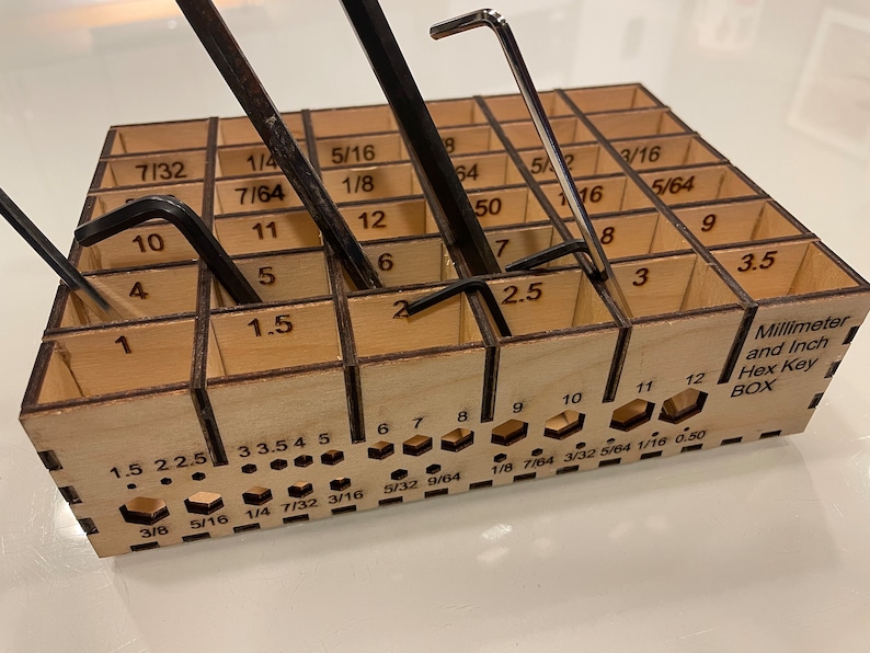 Allankey/hexkey Sortingbox - Etsy