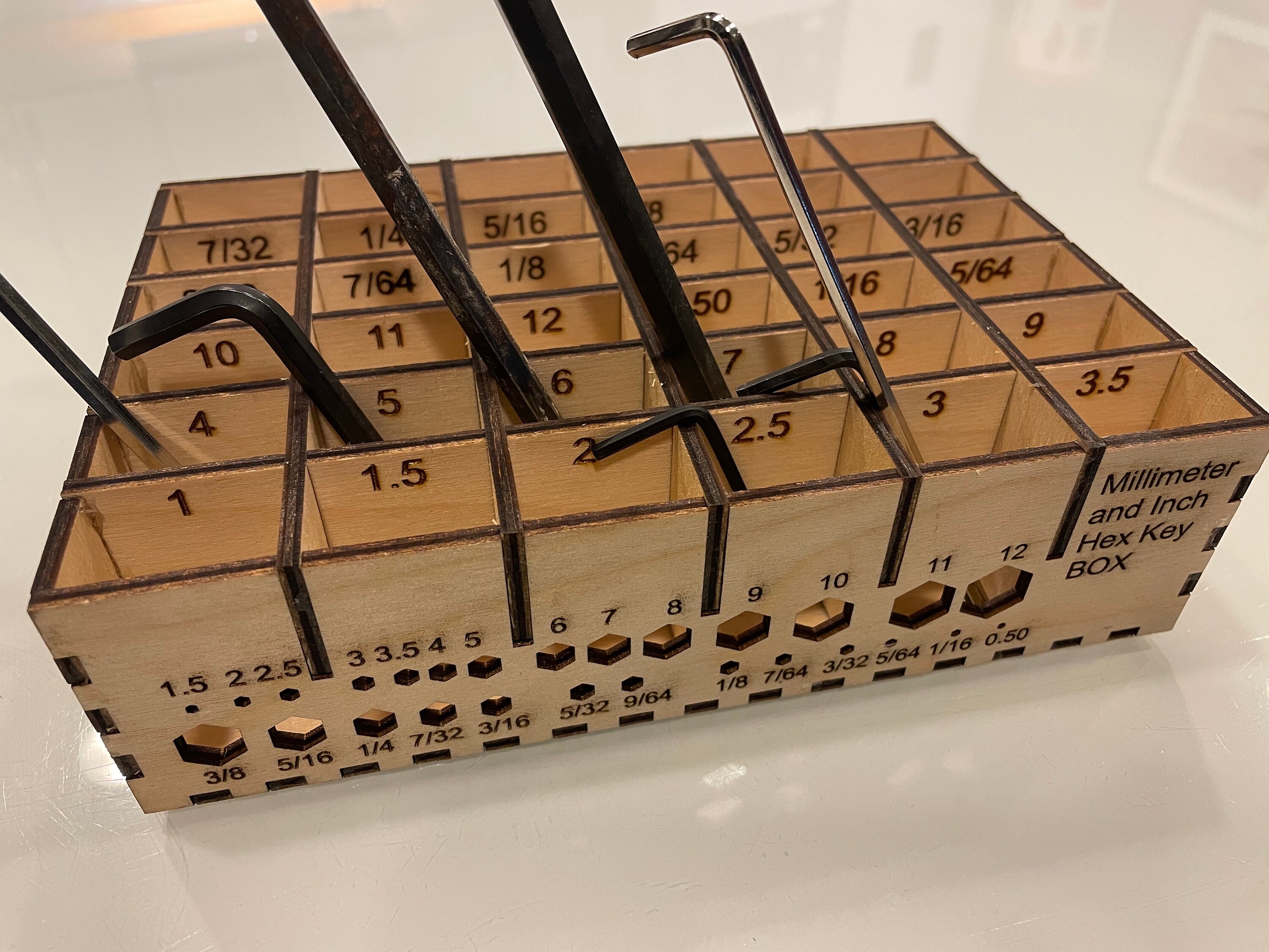 Allankey/hexkey Sortingbox - Etsy