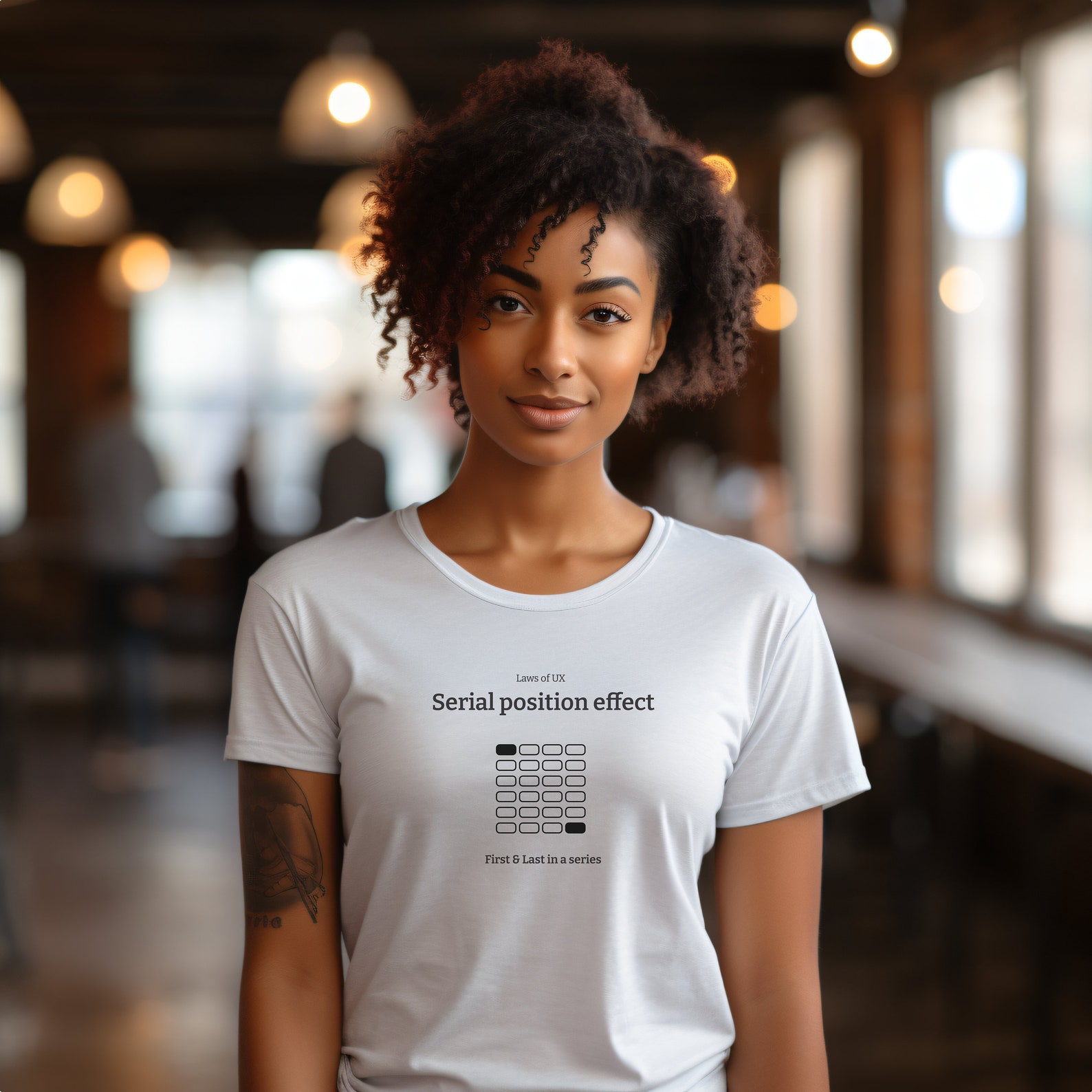 Serial Position, Laws of UX, UX Design T-shirt , Design Puns, Gift for ...