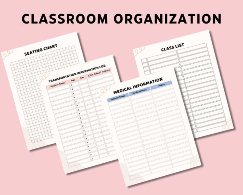 Ultimate Boho Teacher Binder Planner, Printable Teacher Binder Bundle ...