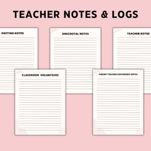 Ultimate Boho Teacher Binder Planner, Printable Teacher Binder Bundle ...