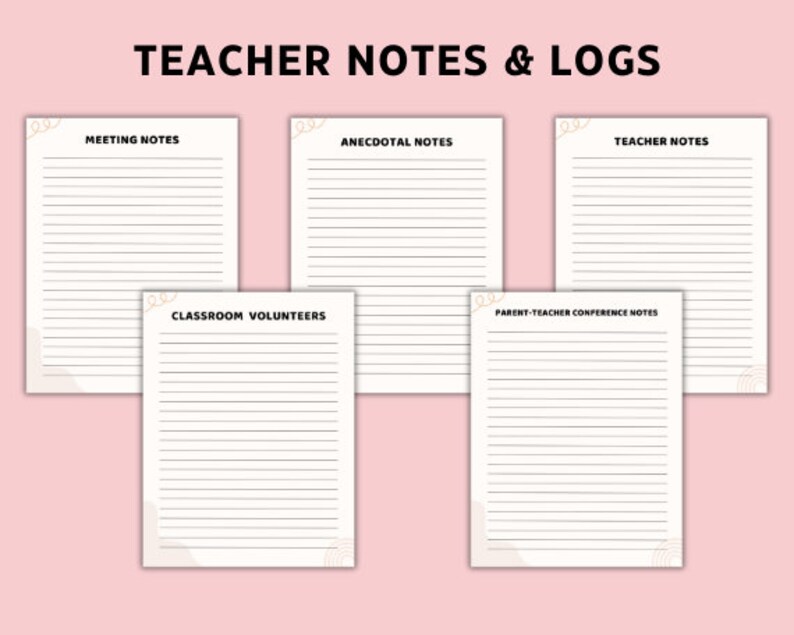 Ultimate Boho Teacher Binder Planner, Printable Teacher Binder Bundle ...