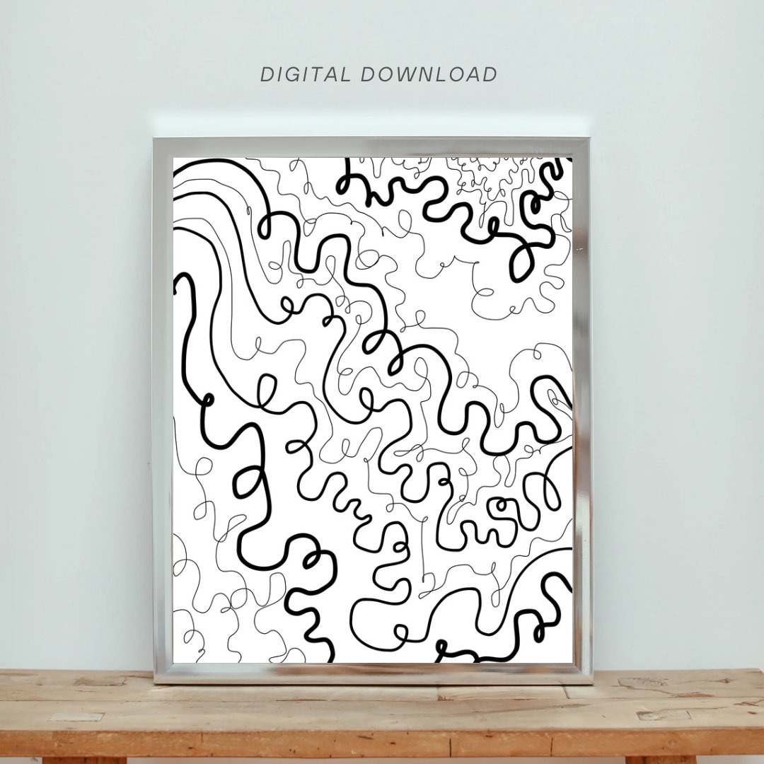 DIGITAL ART DOWNLOAD. Abstract Art. Art Download. Downloadable Art. - Etsy
