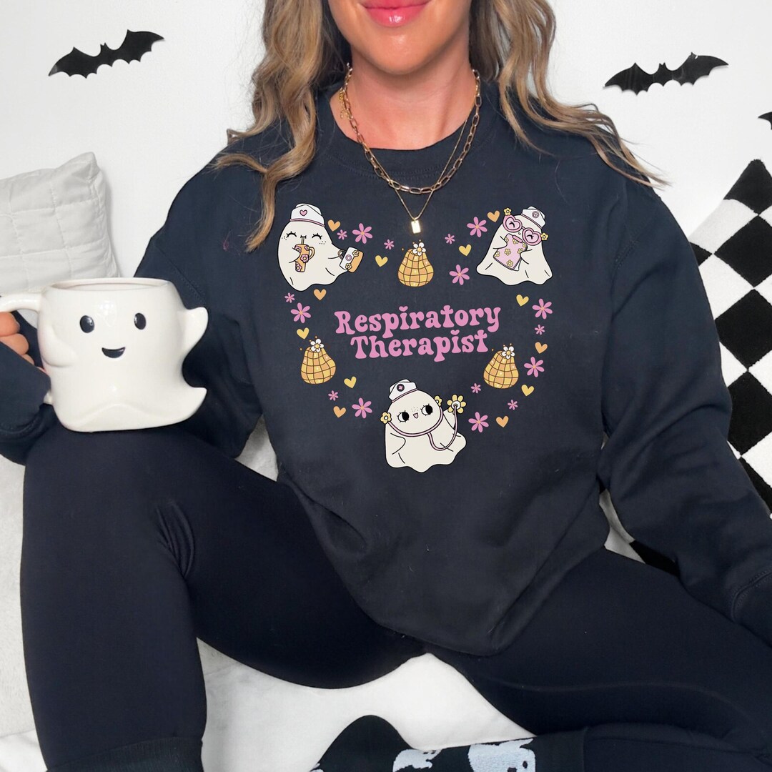 Respiratory Therapist Halloween Shirt, Spooky RT Tshirt, Fall ...