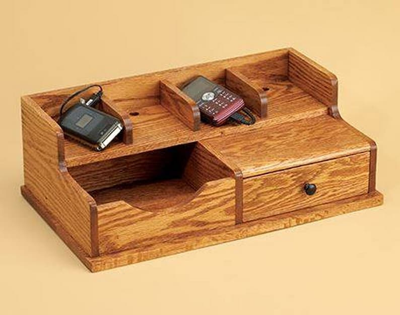 Power up Your Space! Elevate Organization With Stylish Charging Station ...