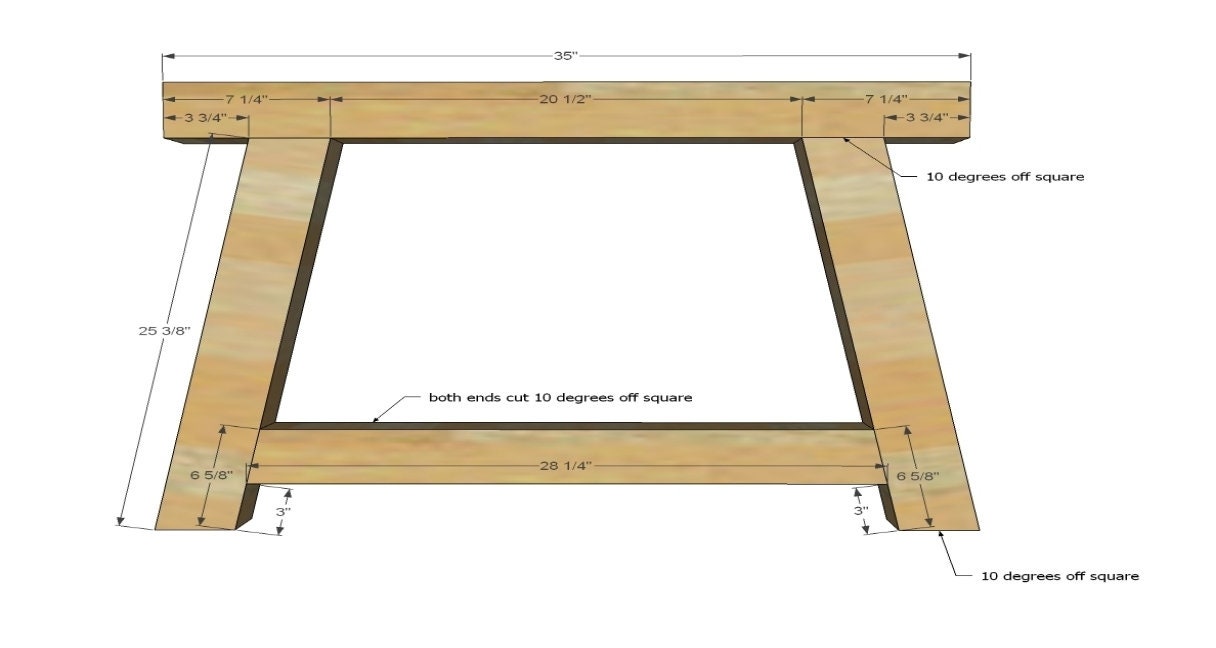 Craft Your Own Rustic Elegance: DIY 4x4 Truss Beam Farmhouse Table ...