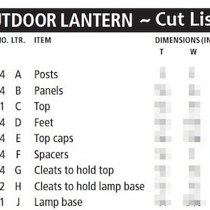 Illuminate Your Nights: DIY Wooden Lantern Plan – Craft Your Own ...