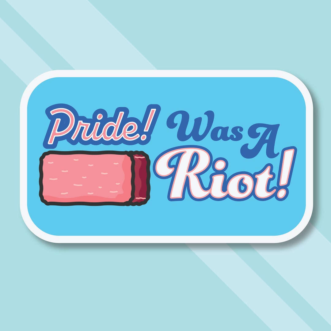 LGBT Pride Riot Sticker LGBTQ Sticker Pride Sticker Decal Vinyl Sticker ...