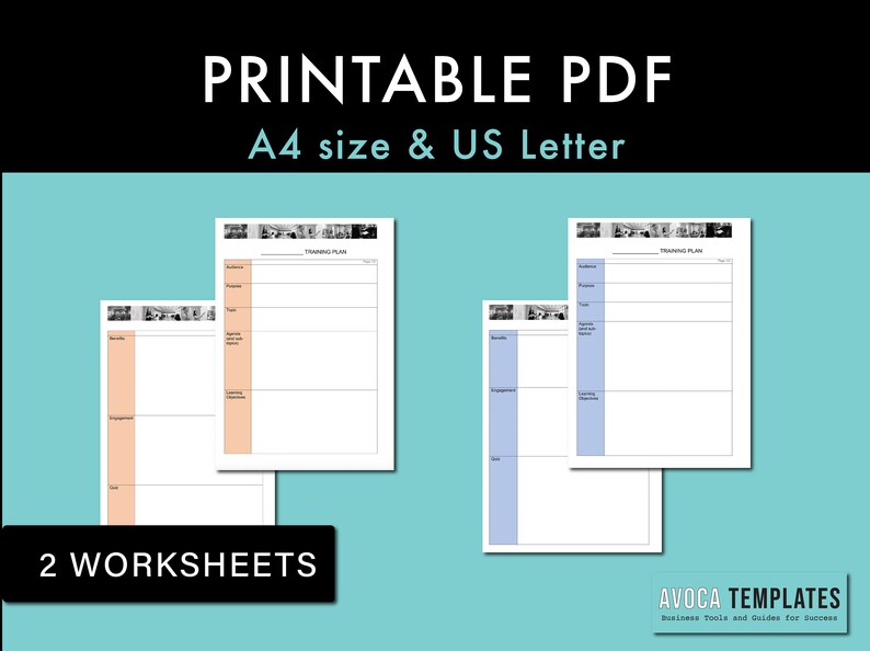 Guide to Developing a Corporate Training Plan. Professional Template ...
