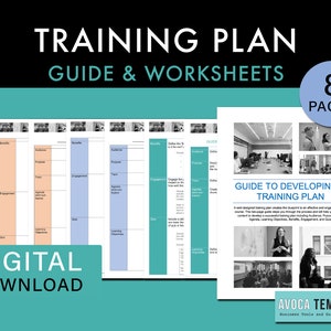 Guide to Developing a Corporate Training Plan. Professional Template ...