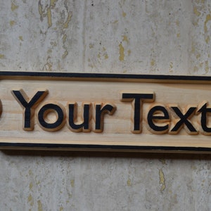 Personalized Vintage Sign Custom Door Sign Custom Text Vintage - Etsy