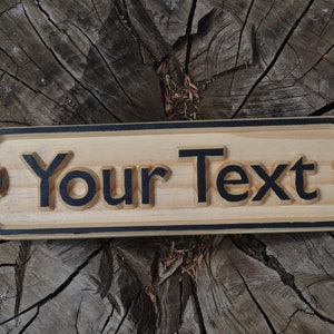 Personalized Vintage Sign Custom Door Sign Custom Text Vintage - Etsy