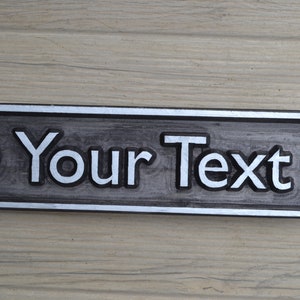 Personalized Vintage Sign Custom Door Sign Custom Text Vintage - Etsy