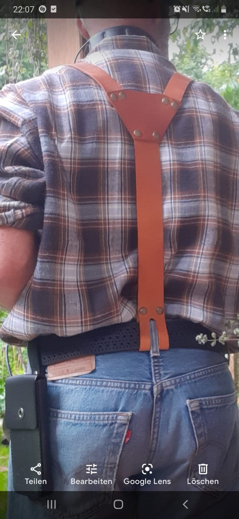 Leather Suspenders - Chest Harness Pattern PDF for Leather DIY ...