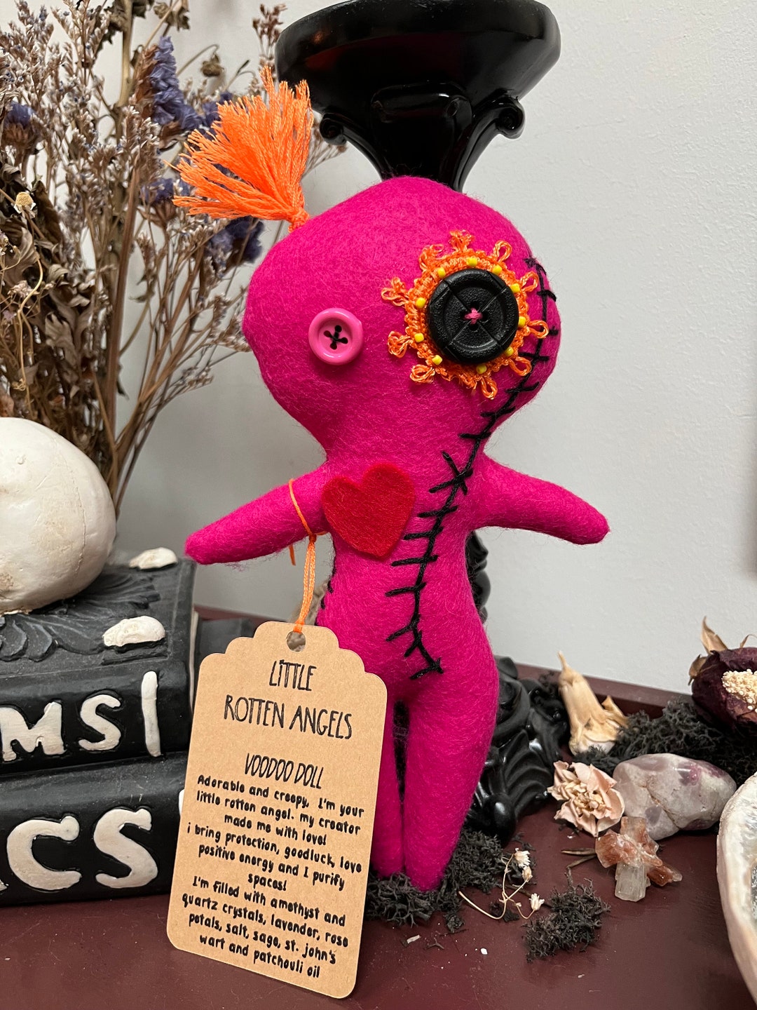 Voodoo Doll • Rotten Little Angels • Witchy • Goth • Punk • Handmade ...