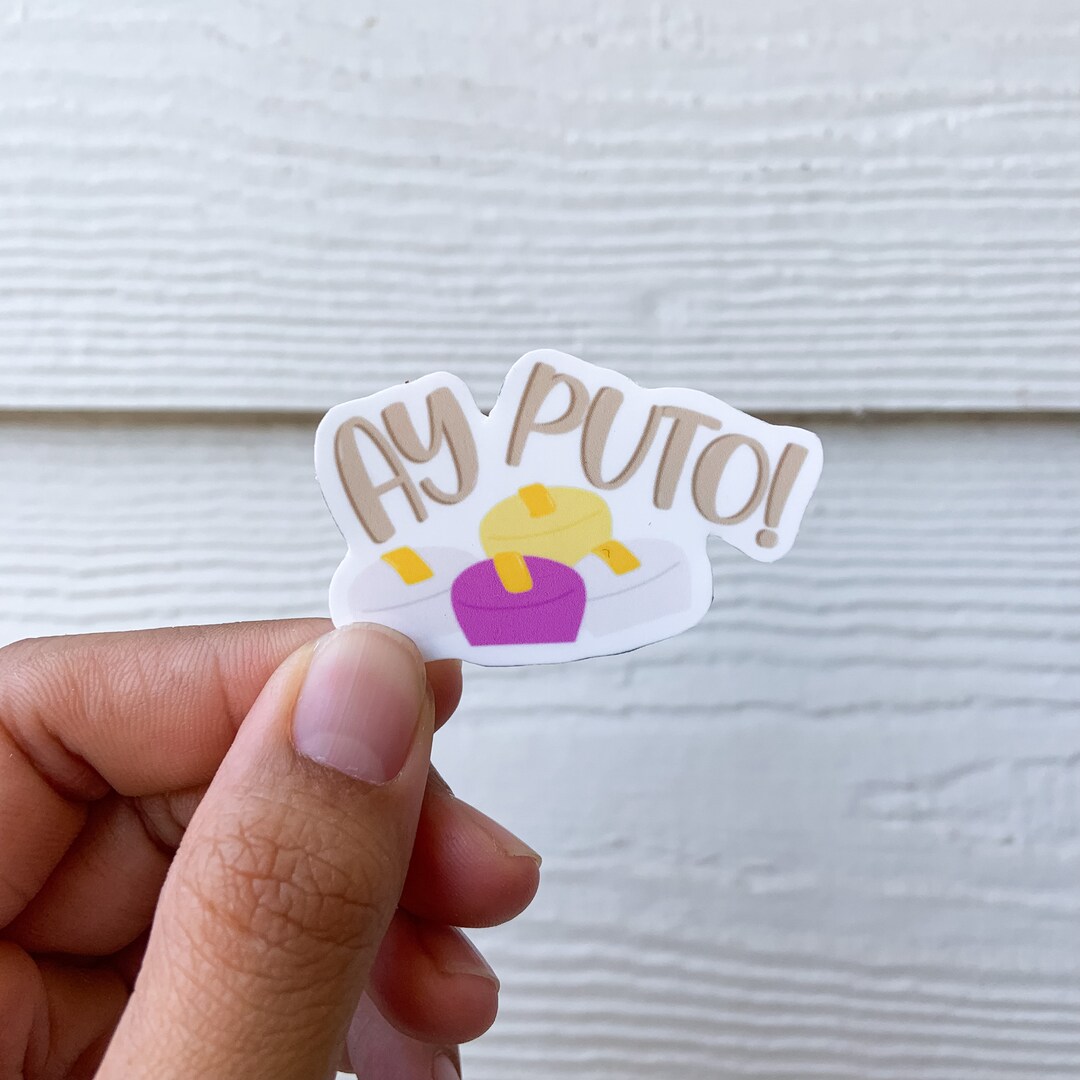 Ay Puto Sticker Puto Sticker Filipino Sticker Filipino Dessert Sticker ...