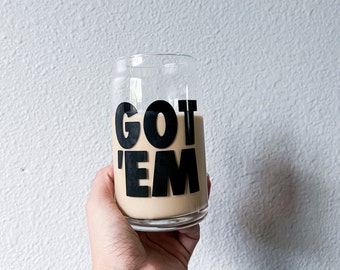 Nike Can Glass - Etsy