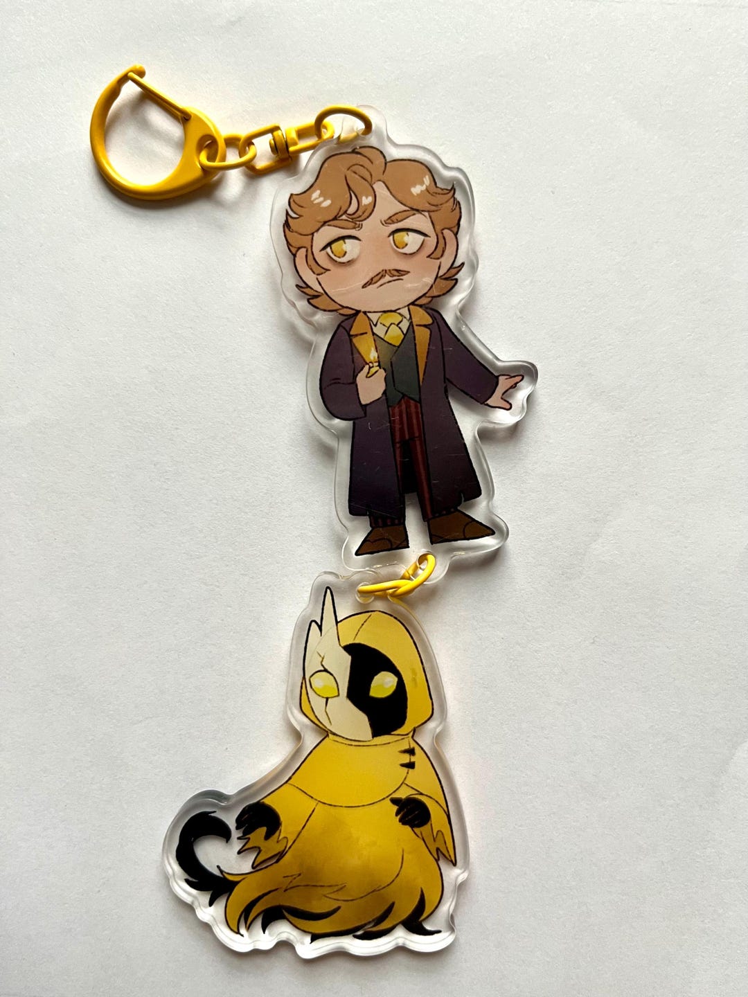 Malevolent Podcast | Acrylic Keychain | Arthur Lester | John Doe - Etsy