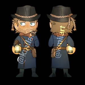 Arthur Morgan | Acrylic Keychain | Red Dead Redemption Inspired | RDR2 ...