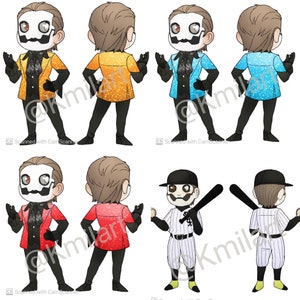 Ghost Band Acrylic Keychain Copia Terzo Ghoul PRE ORDERS/RESTOCK - Etsy