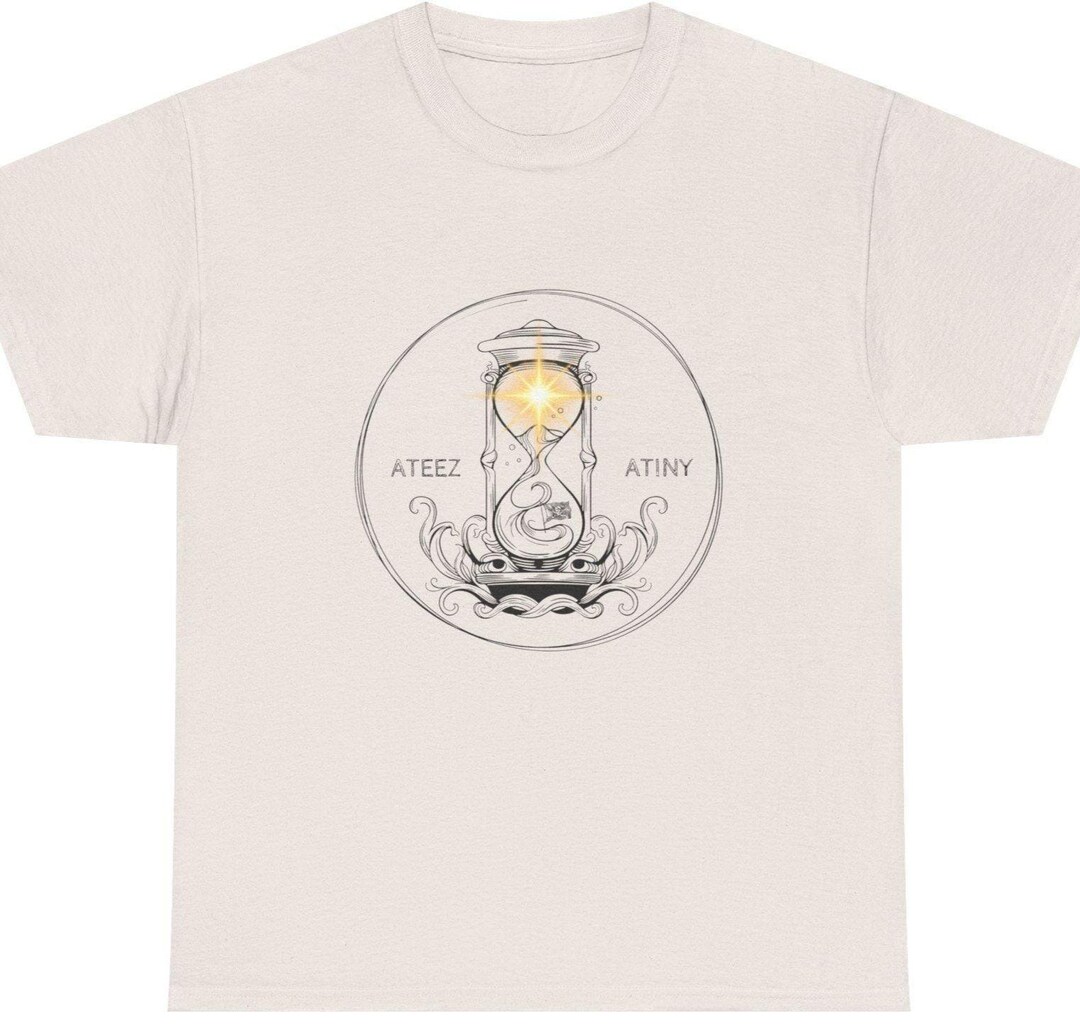 ATEEZ Hourglass Atiny Logo Themed Shirt Unisex - Etsy