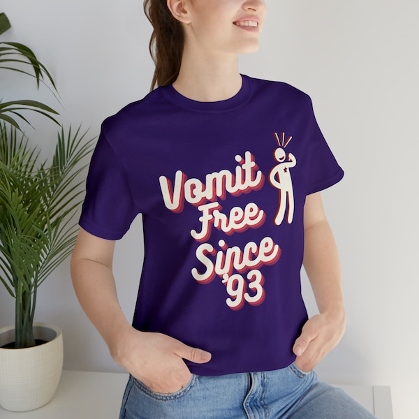 Vomit Free Since 93 - Etsy