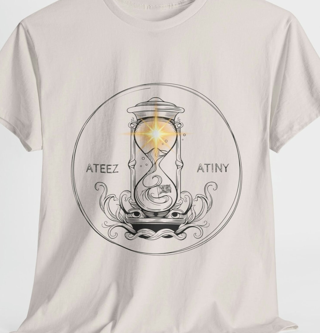 ATEEZ Hourglass Atiny Logo Themed Shirt Unisex - Etsy