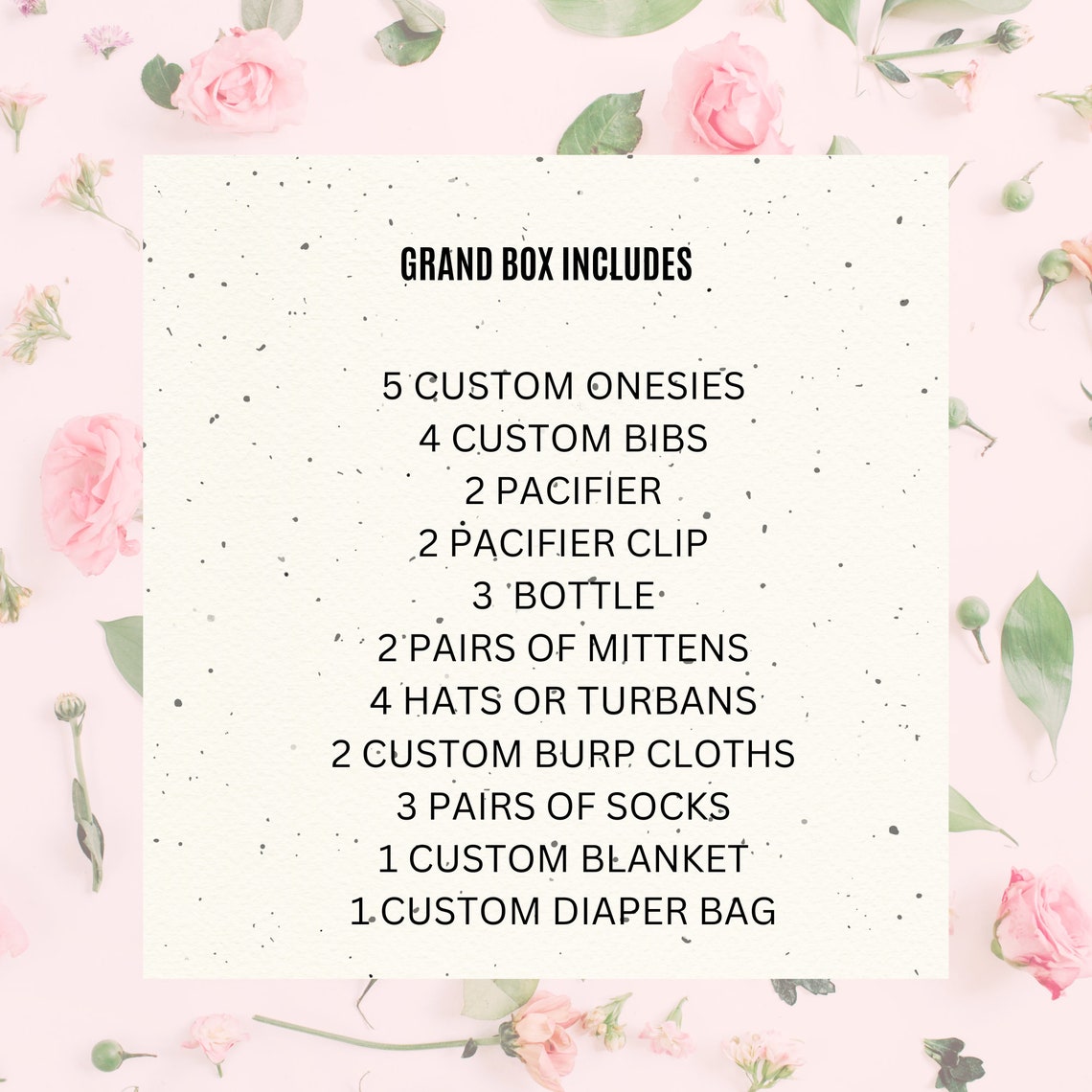 Personalized Custom Baby Box | Take Me Home Set | Baby Girl Clothing ...