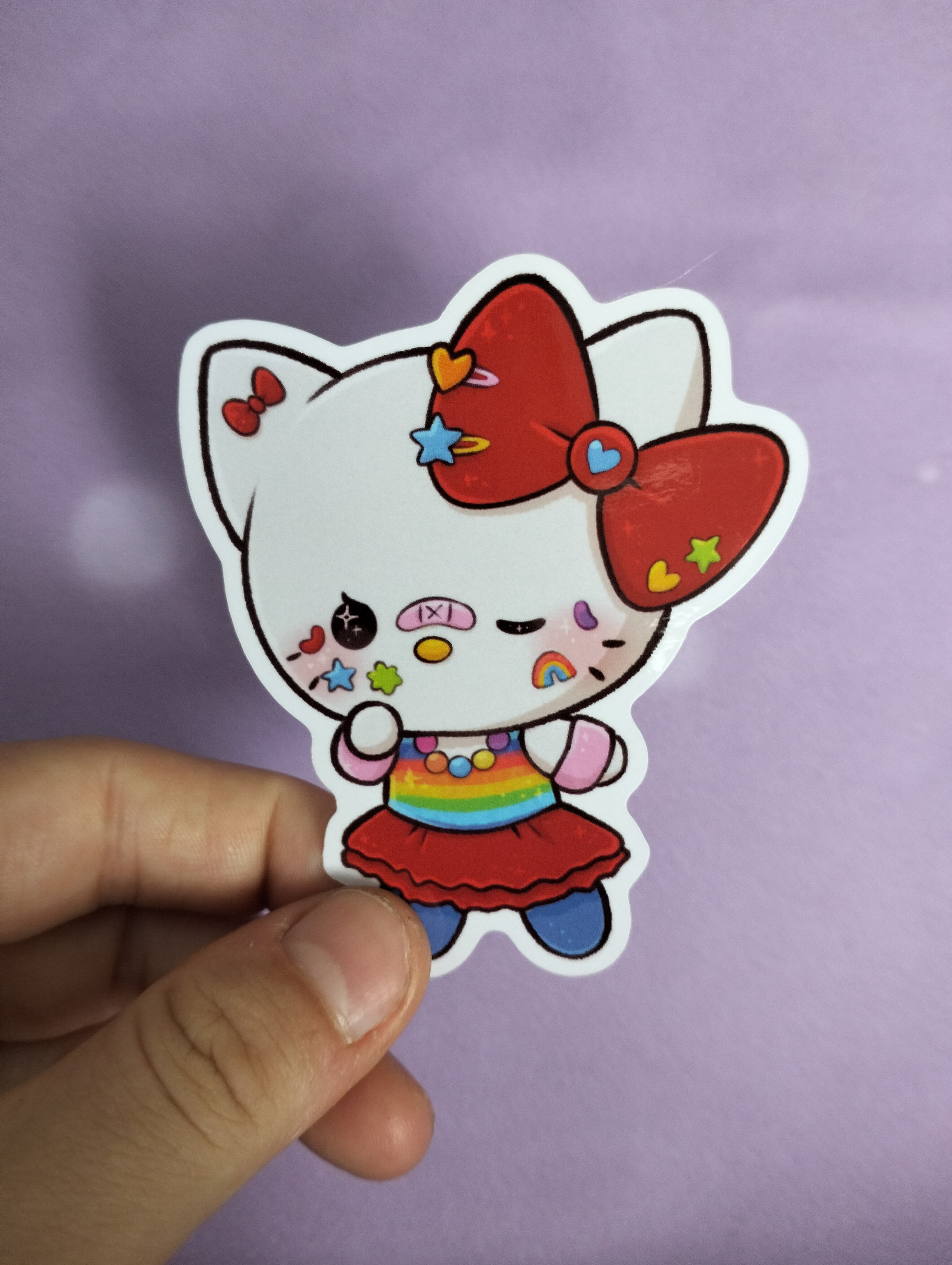 3 Inch Sanrio Decora Stickers - Etsy