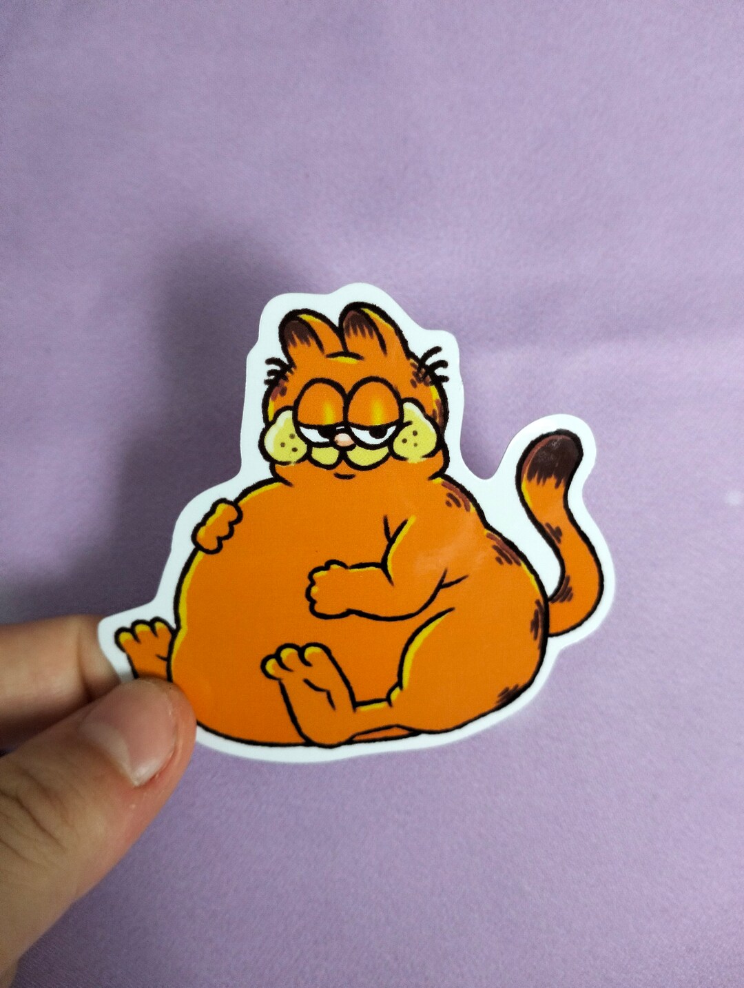 3 Inch Large Garfield Sticker - Etsy