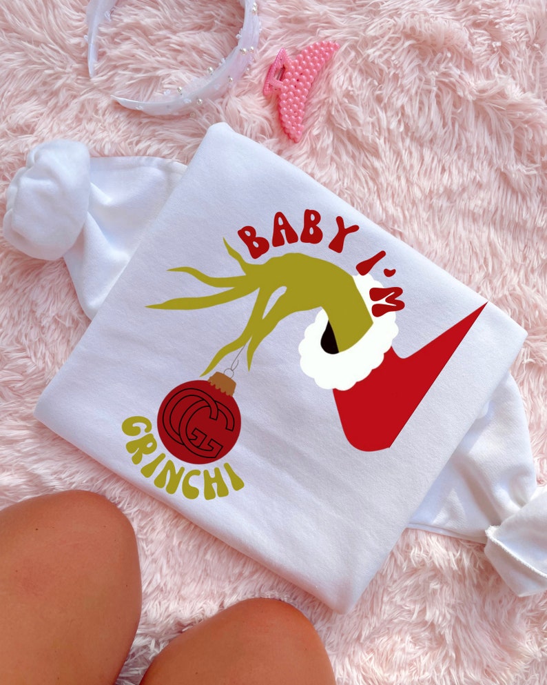 Preppy Grinch PNG - Etsy