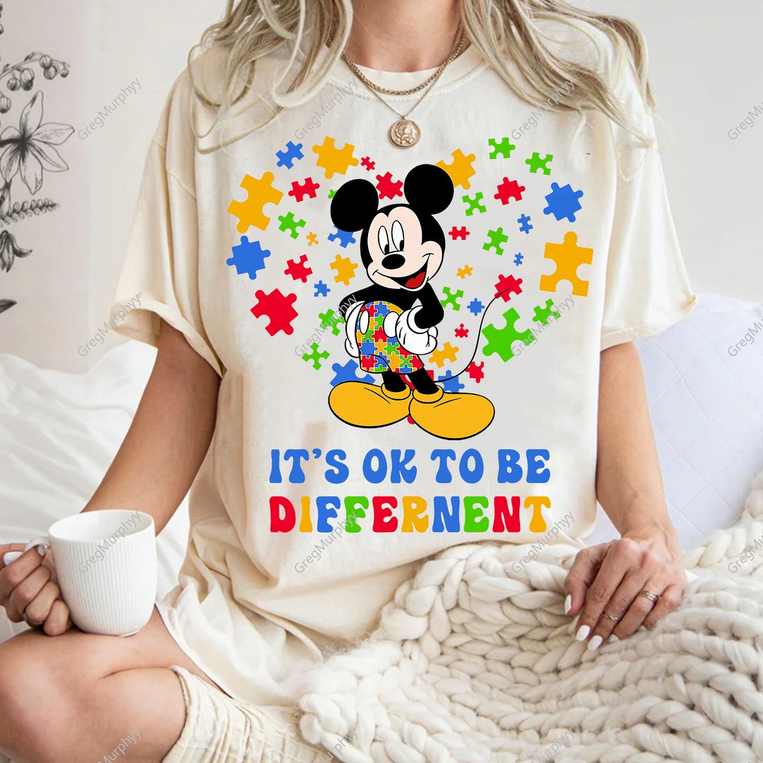 Mickey Autism PNG, Puzzle Piece Png, Autism Awareness Png, Mouse and ...