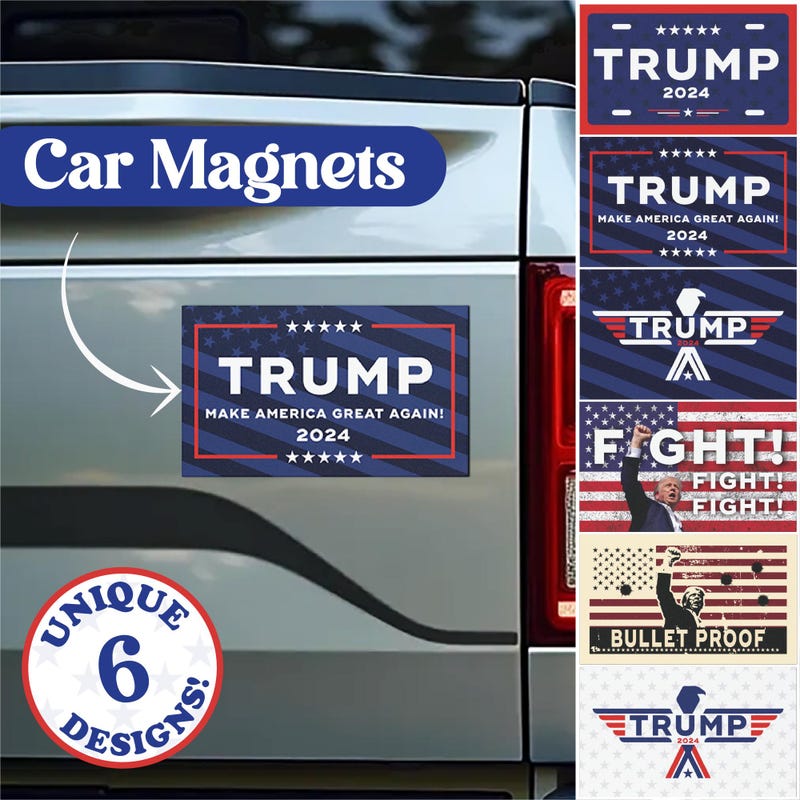 Patriotic Magnets - Etsy