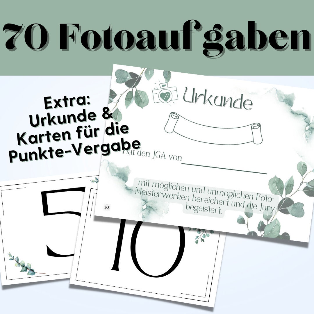 JGA Photo Tasks, JGA Games PDF Template, Bachelor Party Game ...