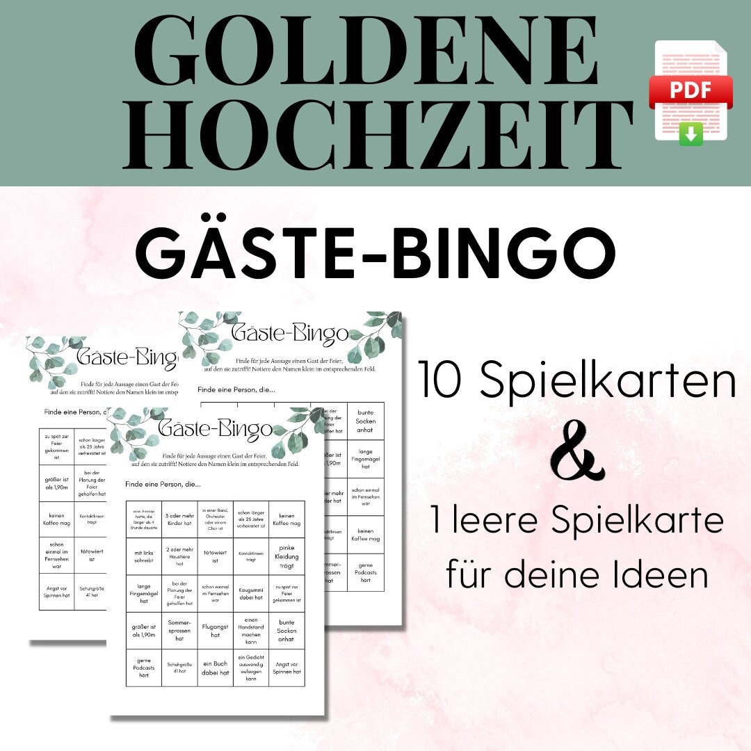 Lustige Spiele Goldene Hochzeit